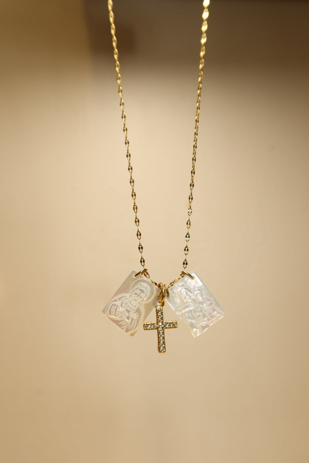 Pearl Scapular with Cross – SOUVI